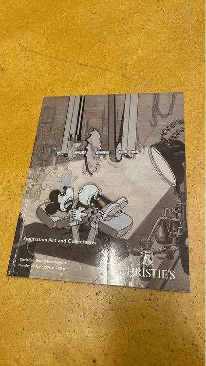 Christie's Auktionskatalog Mickey Mouse 1996 (Gebraucht) in Wohlen AG ...