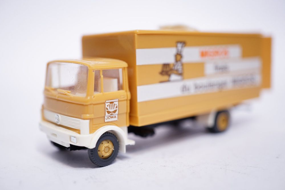 4∑ Praline HO Mercedes Benz Lieferwagen Migros Jowa | Kaufen auf Ricardo