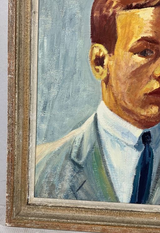 Bruno Hesse (1905-1999) Gemälde -Selbstbildnis | Kaufen auf Ricardo