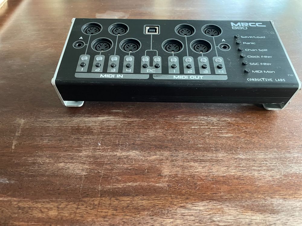 Conductive Labs MRCC 880 MIDI Router & USB MIDI Interface (Gebraucht ...