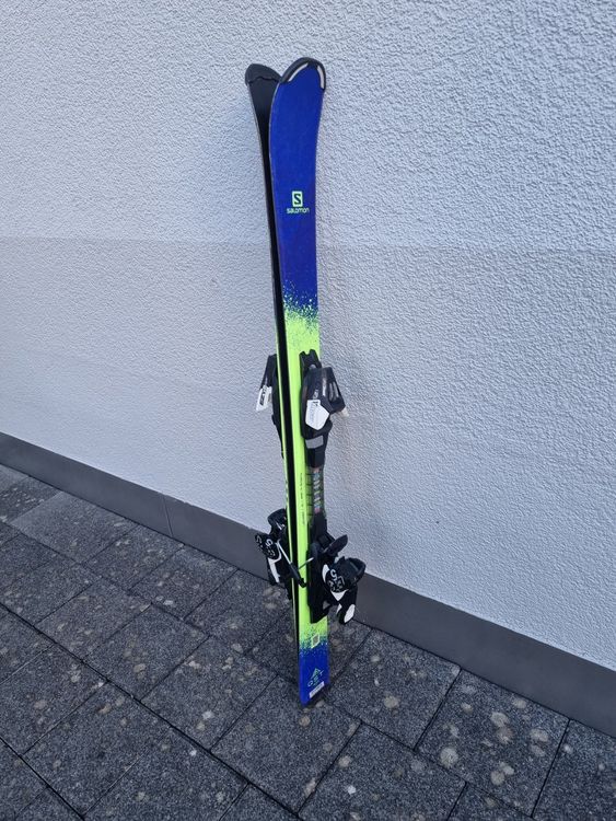 Kinderski 110cm SALOMON QST Max Jr mit Bindung Ezy5 (Gebraucht) in ...