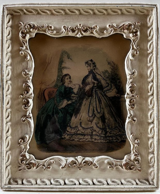 Sehr Alte Rahmen mit Mode Grafik (Gebraucht) in Neuhausen am Rheinfall für CHF 5 – mit Lieferung ...