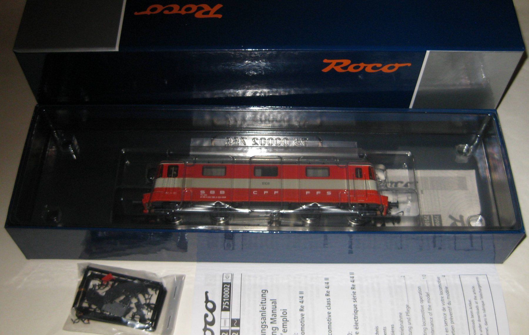Roco 7510002 Elok Re4/4 II 11108 Swiss Express,Dig-Sound,OVP (Neu und ...