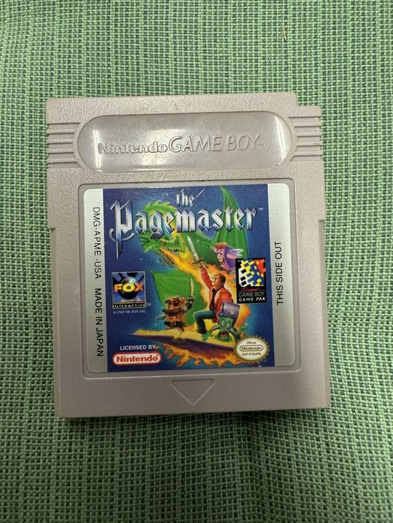 The Pagemaster Gameboy | Kaufen auf Ricardo