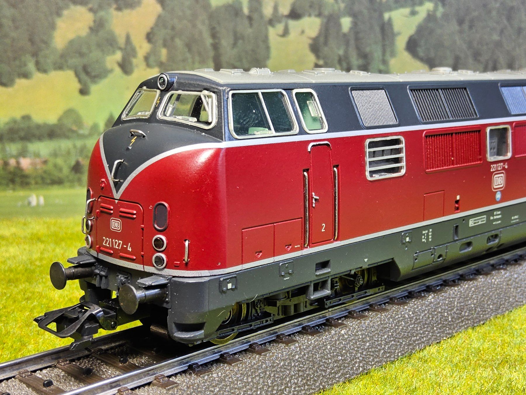 Märklin 3782 _ V 221 Diesellokomotive BR 221 der DB _ OVP H0 (Gebraucht ...