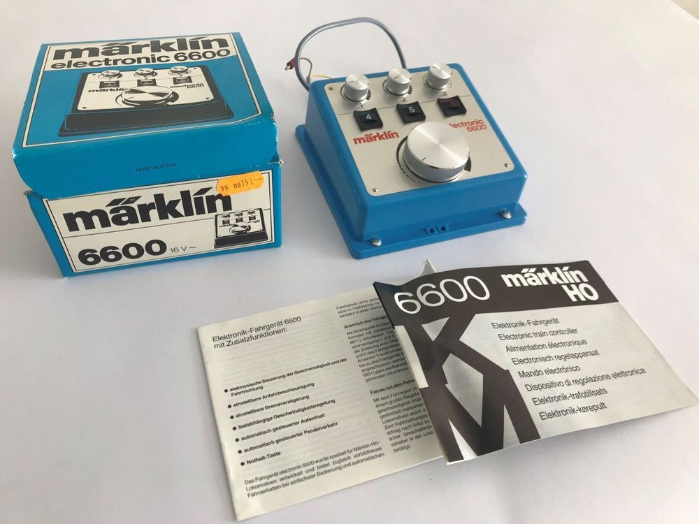 1x Märklin Electronic Fahrgerät #6600 (Gebraucht) in Buchrain für CHF ...