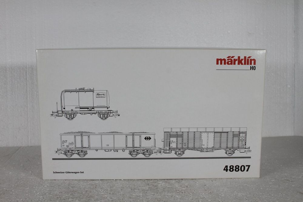 Märklin 48807 SBB Güterwagen Set (2) (Gebraucht) in für CHF 59 – mit ...