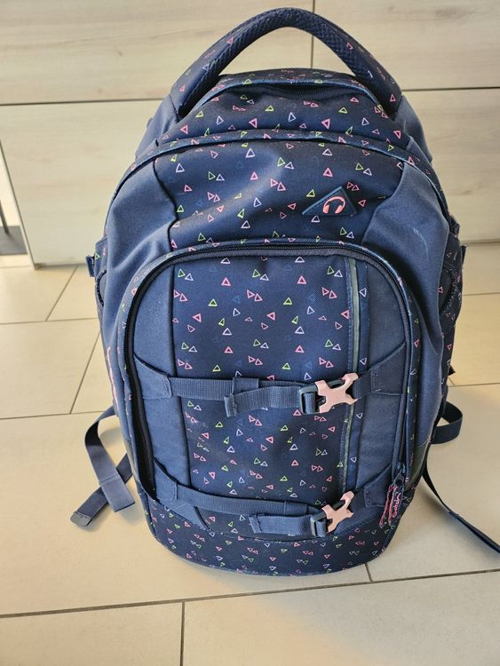 Schulrucksack dunkelblau Mädchen von satch (Gebraucht) in Brunegg für ...