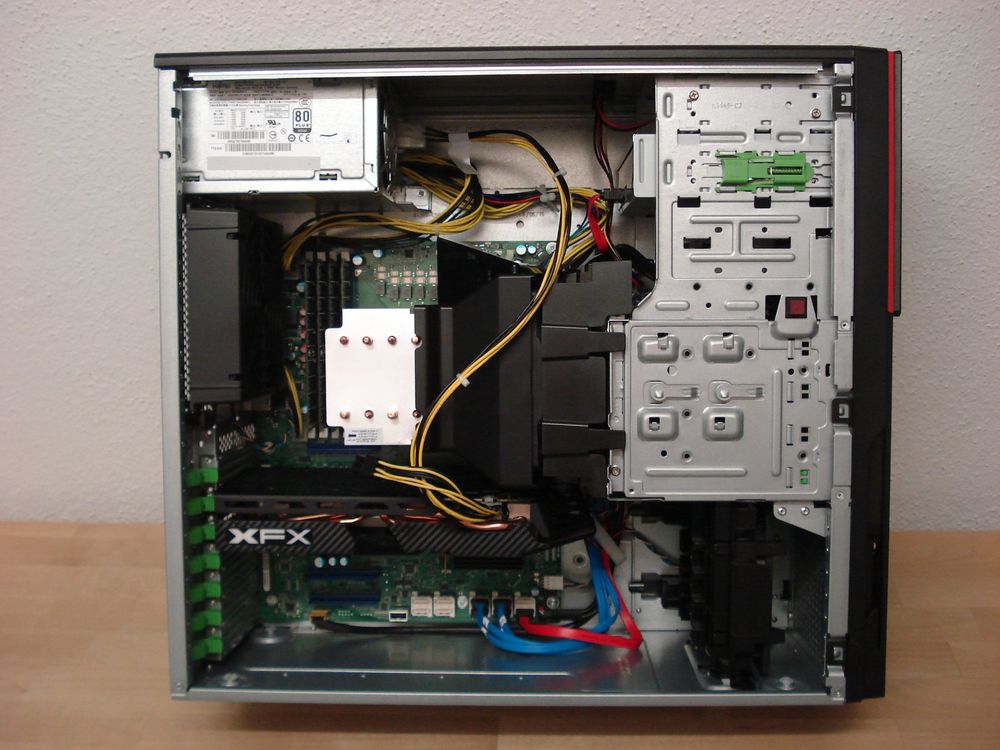 Fujitsu Celsius M740n 12Kern CPU 128 GB Ram & 500GB Win10Pr (Gebraucht ...
