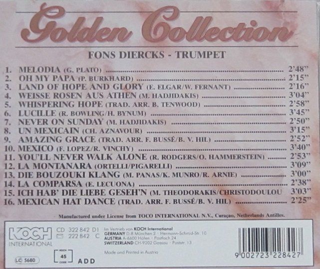 Golden Collection Instrumental (Trompete) | Kaufen auf Ricardo