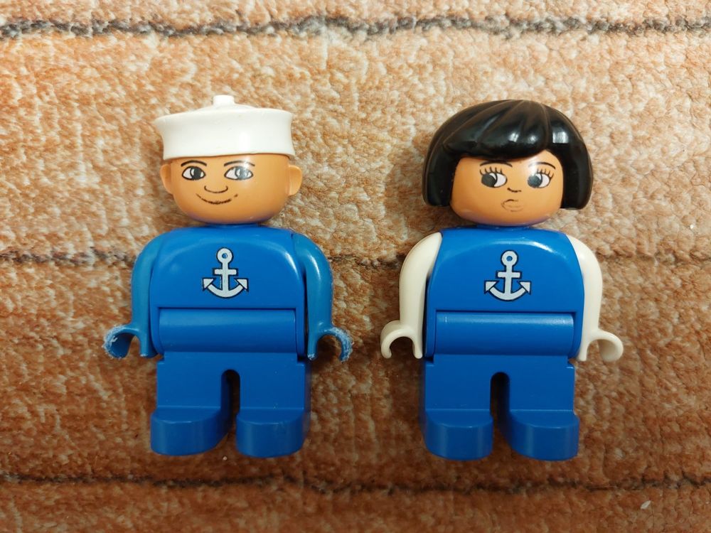 LEGO Duplo Figuren Matrose und Matrosin (Gebraucht) in Balterswil für ...