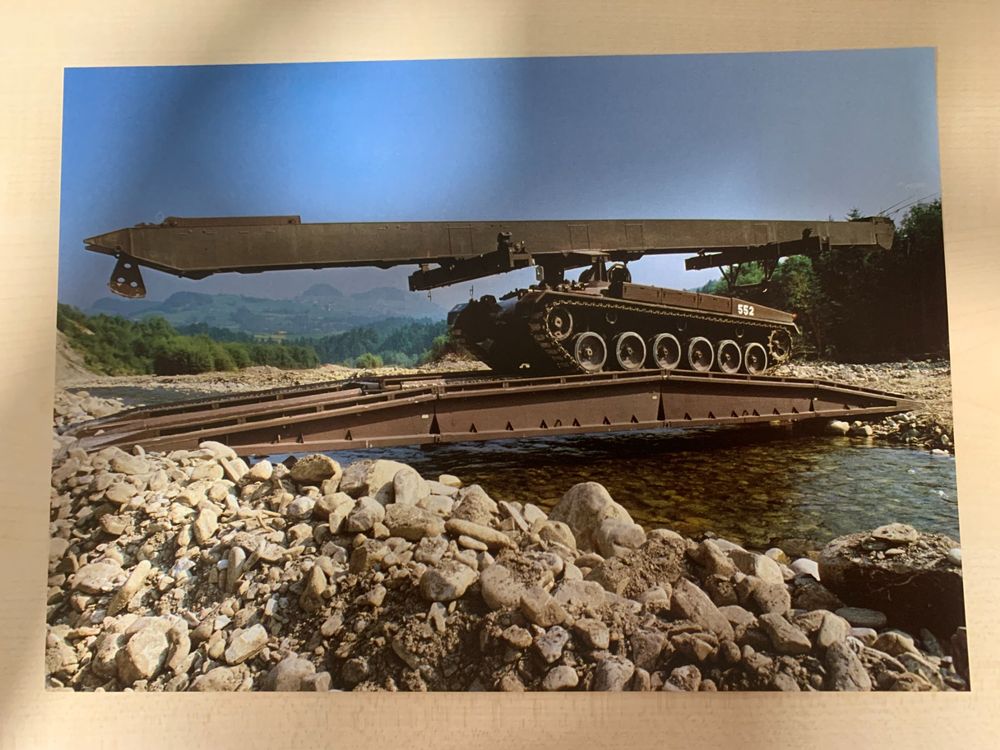 Datenblatt Brückenpanzer 68 (Brü Pz 68) der Eidg. Konstrukti | Kaufen ...