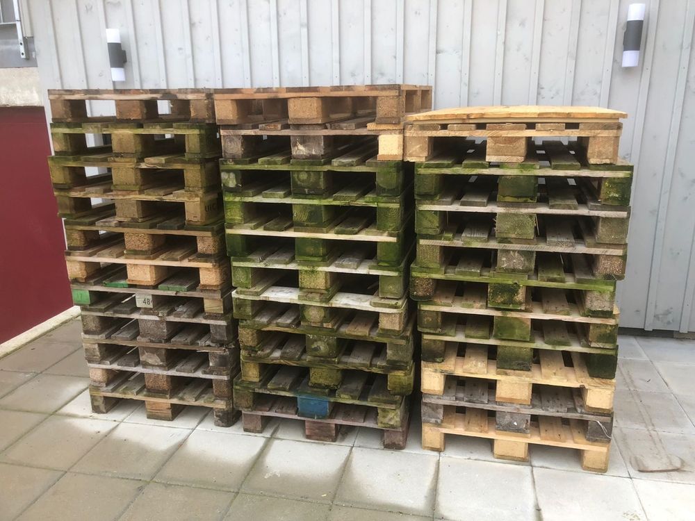 EUR Paletten, Rahmen, 1/2 Rahmen, Deckel (Gebraucht) in Buch am Irchel für CHF 100 – nur ...