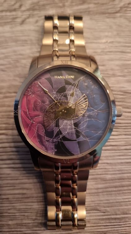 Hans Erni, Lauf der Zeit Armband Uhr, LIMITIERT (Gebraucht) in Zofingen für CHF 50 – mit ...