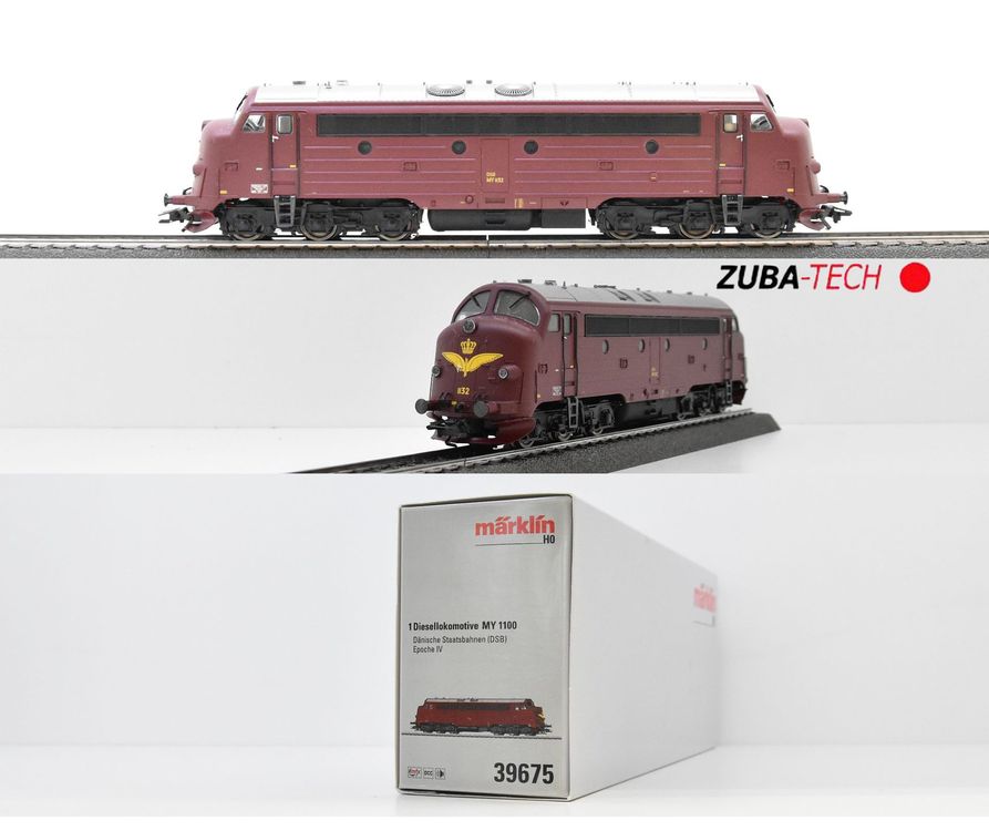 Märklin 39675 Diesellok MY 1100 DSB H0 Digital WS mit OVP (Gebraucht) in St. Gallen für CHF 217 ...
