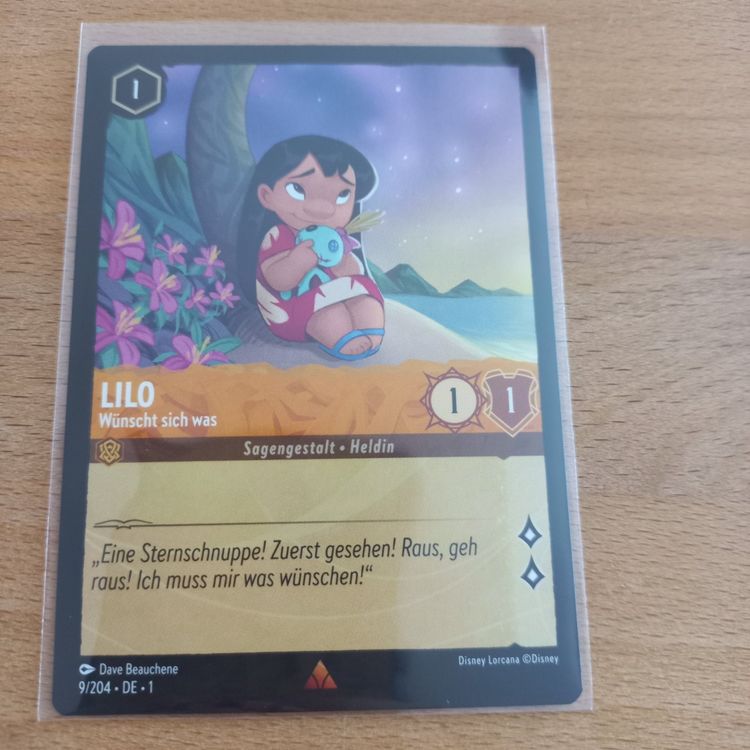 Lorcana - DE - LILO - RARE KARTE - 9/204 (Neu (gemäss Beschreibung)) in ...