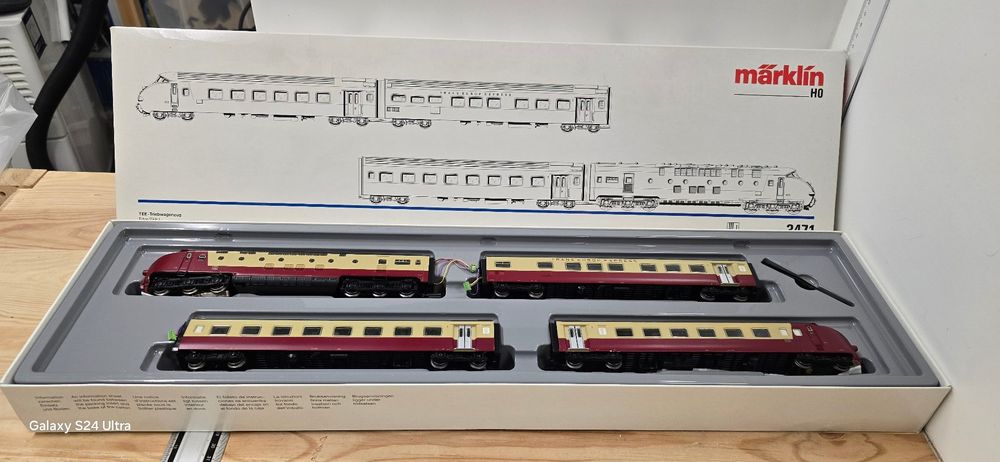Märklin H0 3471 Triebwagenzug RAm/TEE I / Digital / OVP | Kaufen auf ...