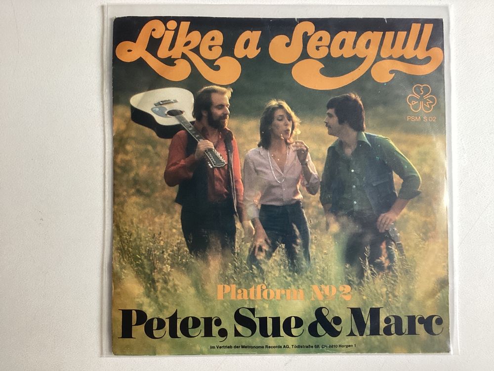 Peter Sue & Marc Single - Like A Seagull / Platform N 2 (Gebraucht) in ...