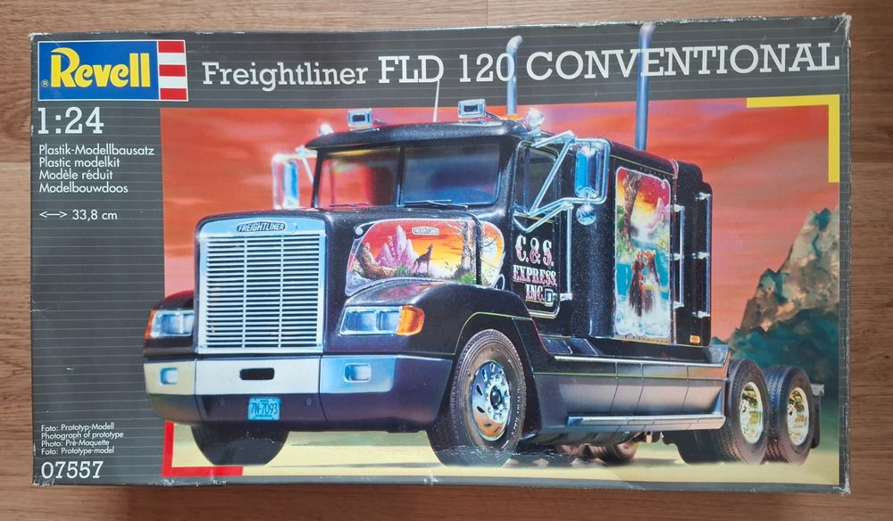 Revell Freightliner FLD 120 Conventional, 1:24, Neu! (OVP) (Neu und ...