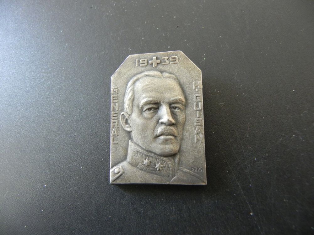 Abzeichen 2. Weltkrieg General Guisan 1939 (Gebraucht) in Biel/Bienne für CHF 1.9 – mit ...