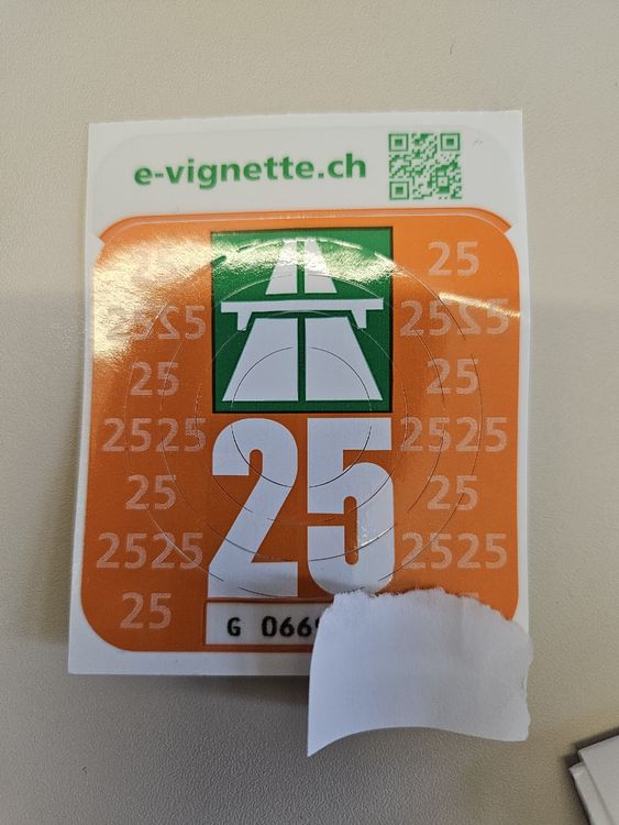 Vignette 2025 (Neu und originalverpackt) in Cham für CHF 32 – mit Lieferung auf Ricardo kaufen