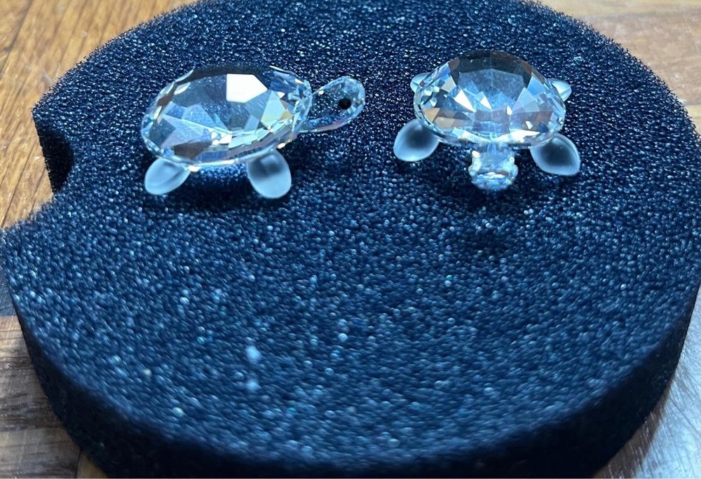 Figurines bébés tortues Swarovski / Schildkröte baby Swaro | Kaufen auf Ricardo