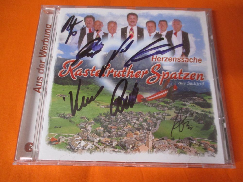 CD Herzenssache Kastelruther Spatzen signiert (Gebraucht) in Birsfelden ...