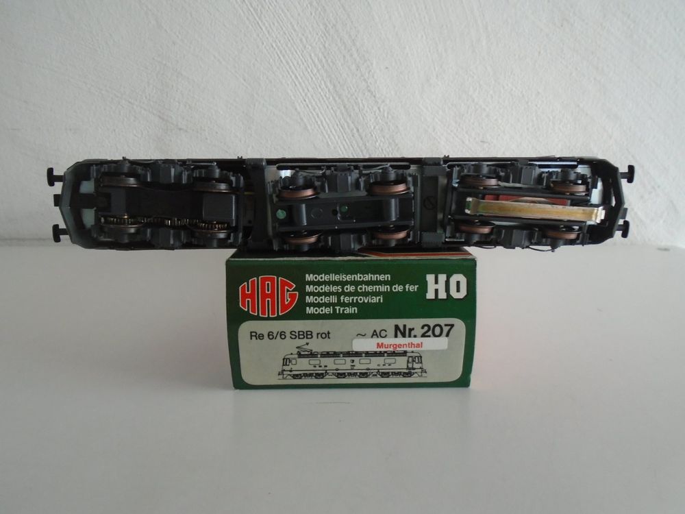 Hag H0: Re 6/6 rot 11674 "Murgenthal" der SBB, WS, 207, OVP (Gebraucht ...