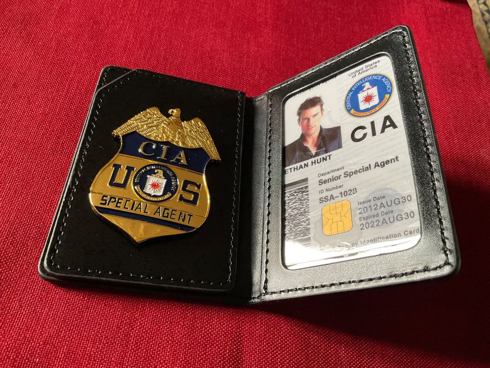 CIA Special Agent Ethan Hunt Abzeichen - Sehr guter Zustand (Gebraucht ...