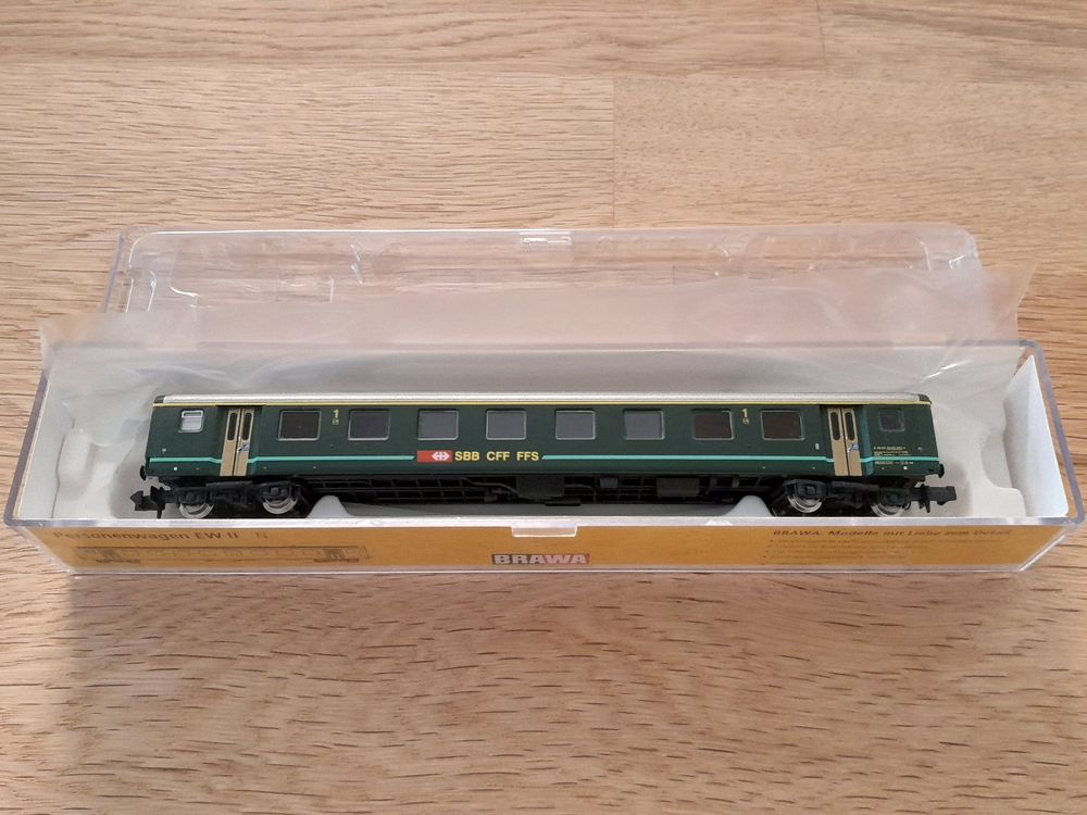 Brawa 65206 Personenwagen EW II 1KL SBB (Neu und originalverpackt) in ...