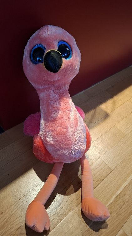 Grosser Flamingo Plüschtier, ca. 60cm hoch | Kaufen auf Ricardo
