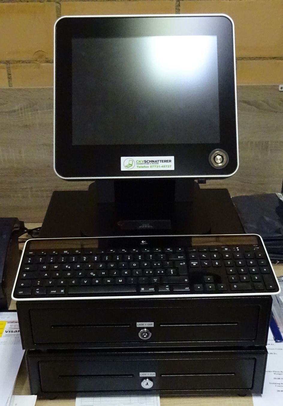 Kassensystem Vectron POS Touch PCT Light 12" mit 2 Kassensch (Gebraucht ...