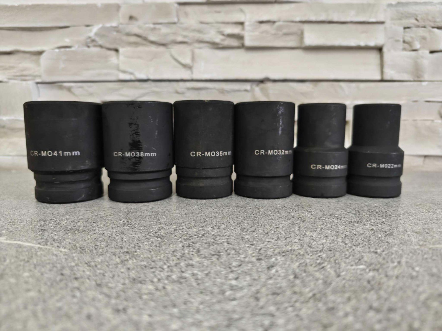 1'' Schlagschrauber Nußsatz 6-tlg. Stecknüsse 22 - 41 mm (Neu (gemäss ...