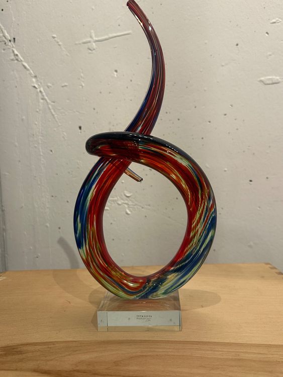 Murano Glas Skulptur, Handarbeit, Unikat, Farbenfroh (Gebraucht) in Zürich für CHF 49 – nur ...