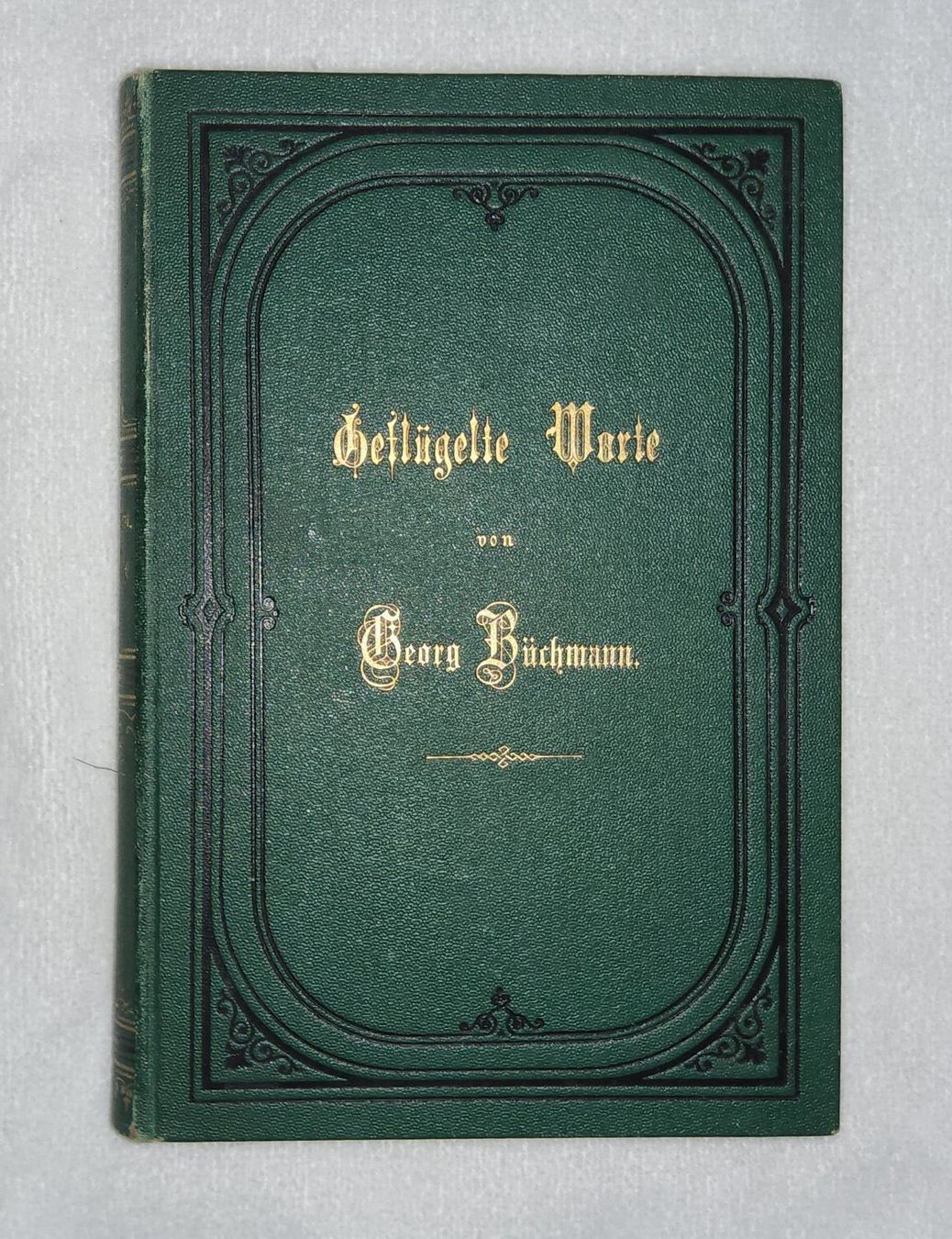 Georg Büchmann GEFLÜGELTE WORTE - seltene 11. Ausgabe 1879 (Gebraucht ...