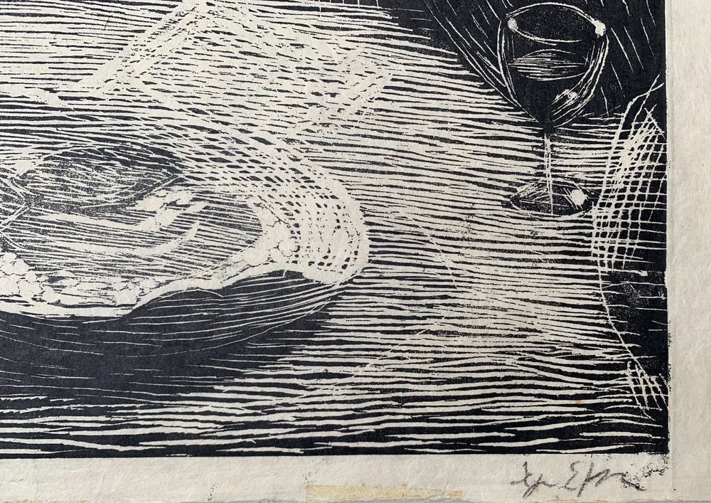 Ignaz Epper Holzschnitt Handsigniert | Kaufen auf Ricardo