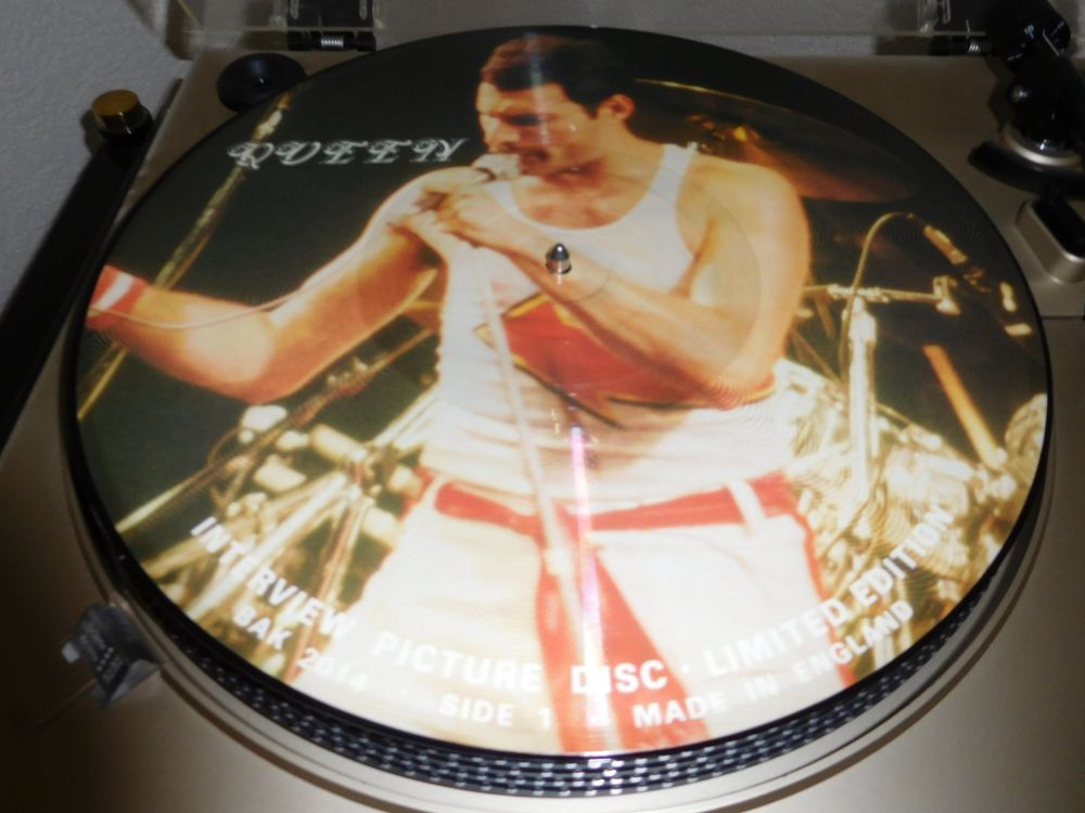 LP QUEEN Interview Picture Disc, BAK 2014, mit BRIAN MAY (Neu (gemäss ...