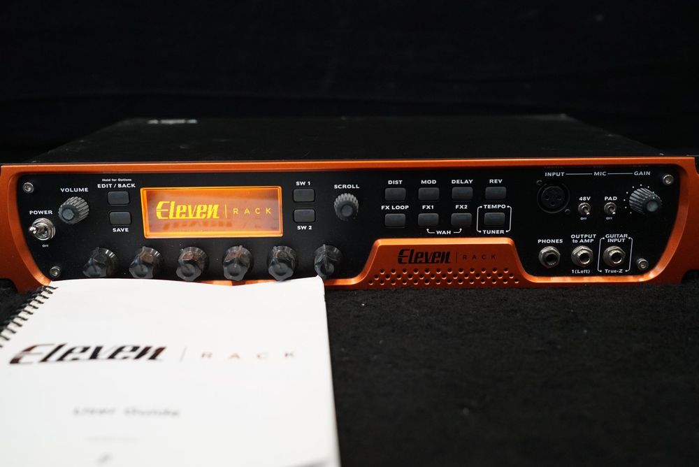 Avid Eleven Rack Guitar Multi-Effects Processor and Pro Tool (Gebraucht ...