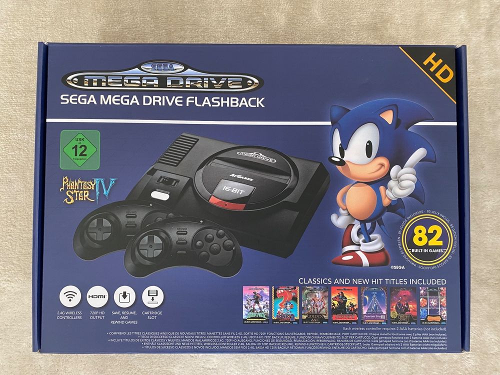 SEGA Megadrive Flashback HD (NEU) (Neu und originalverpackt) in Zürich für CHF 199 – mit ...