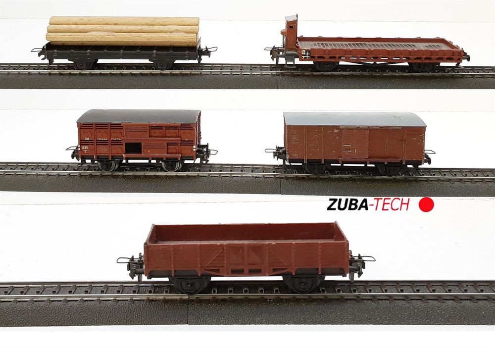 Trix Express 5x Güterwagen der DB H0 GS (Gebraucht) in St. Gallen für ...