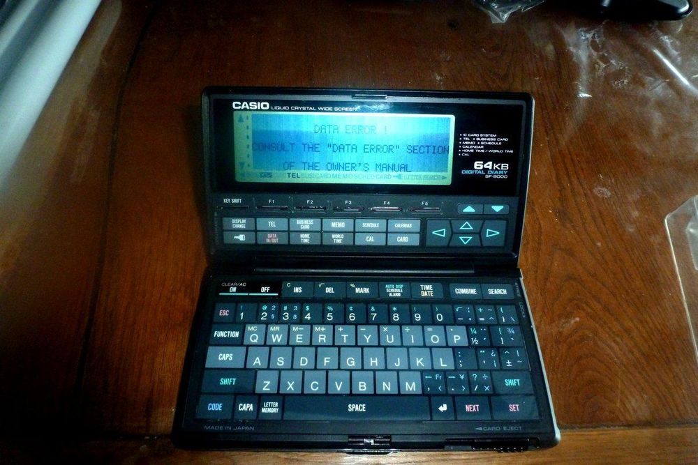 Casio Digitales Tagebuch Casio SF-9000 64 KB IC Card System (Gebraucht) in Emmen für CHF 31.5 ...