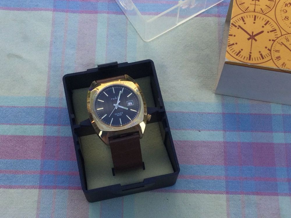 DDR Armbanduhr Ruhla Quarz 32768 Herren Kult Quarzuhr | Kaufen auf Ricardo