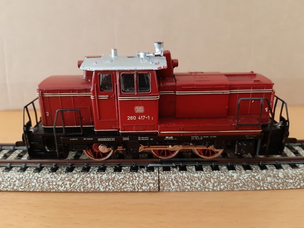 Märklin H0 AC 3065 DB Dieselrangierlok BR V260 417-1, analog | Kaufen auf Ricardo