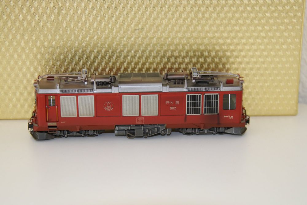 Ferro Suisse - RhB Gem 4/4 802 Bernina (Gebraucht) in Matten b. Interl ...