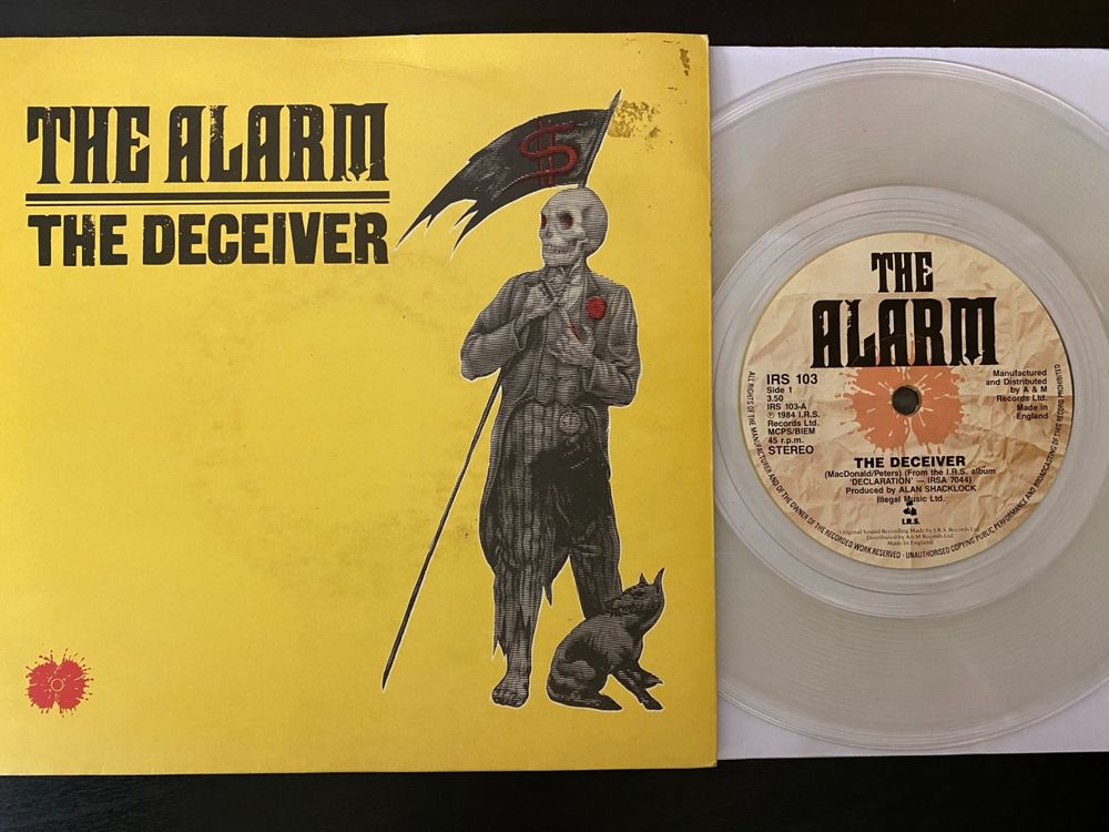 The Alarm – The Deceiver (Clear) [7" Single UK] (Gebraucht) in Tamins ...