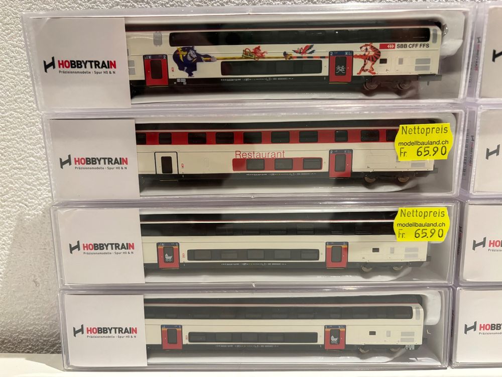 Hobbytrain IC 2020 Dosto SpurN 8Teilig (Neu (gemäss Beschreibung)) in ...