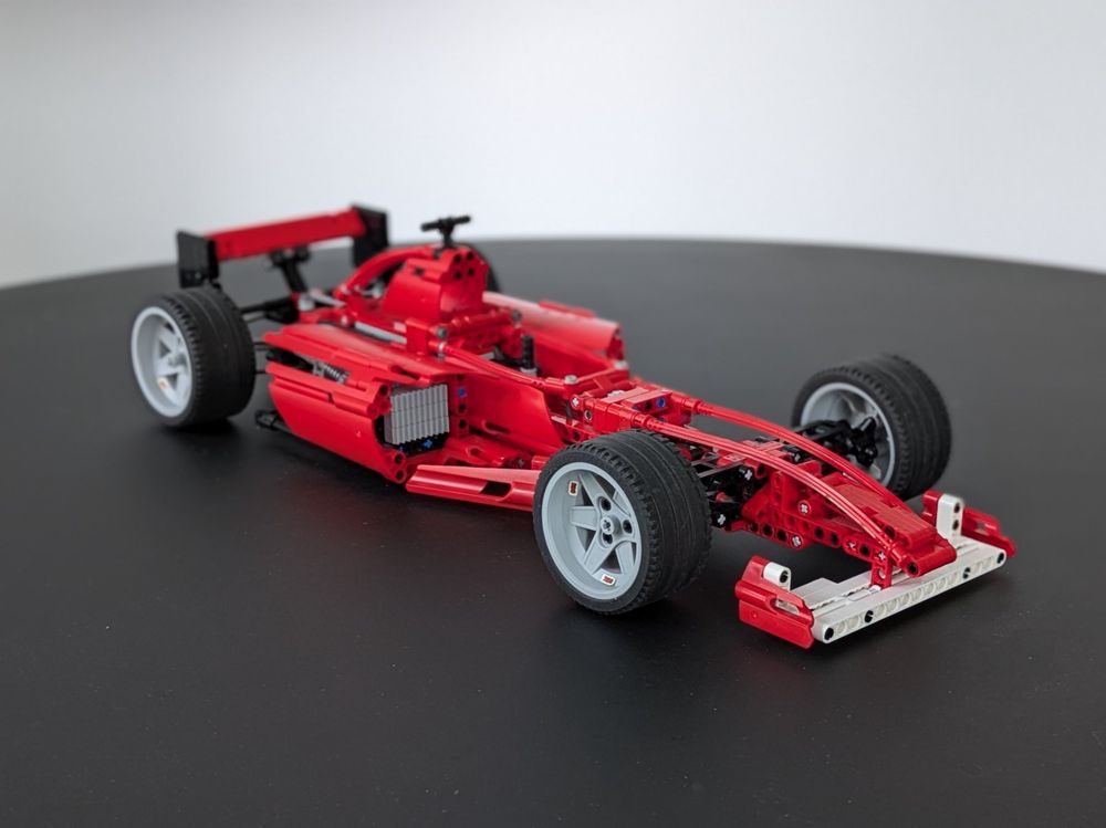 LEGO RACERS TECHNIC 8386 - FERRARI F1 RACER (2004) with BOX- (D ...