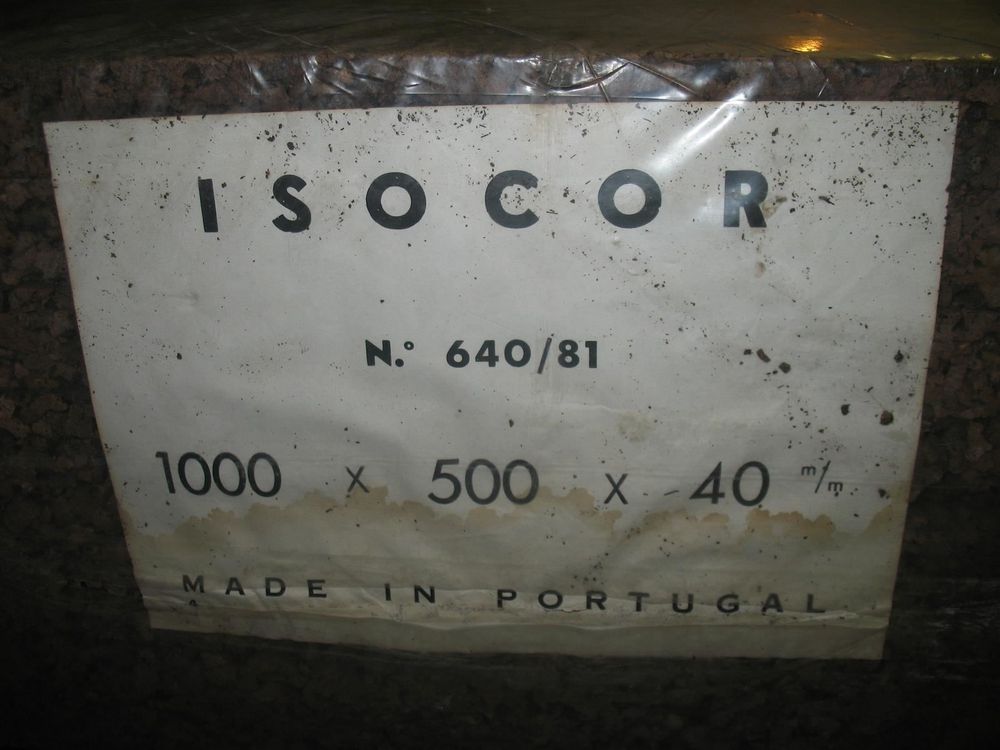Kork Dämm Platten ISOCOR No 640/81 | Kaufen auf Ricardo