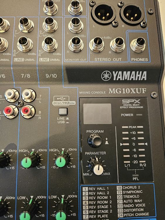 YAMAHA-MIXER MG 10 XUF (Gebraucht) in Zürich für CHF 200 – mit ...
