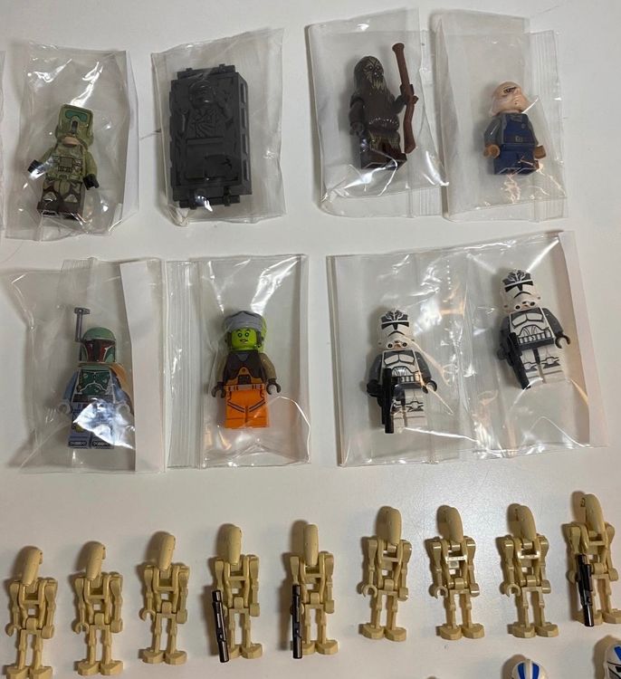 Star Wars Sammlung Lego minifiguren/ Preis ist verhandelbar (Gebraucht ...